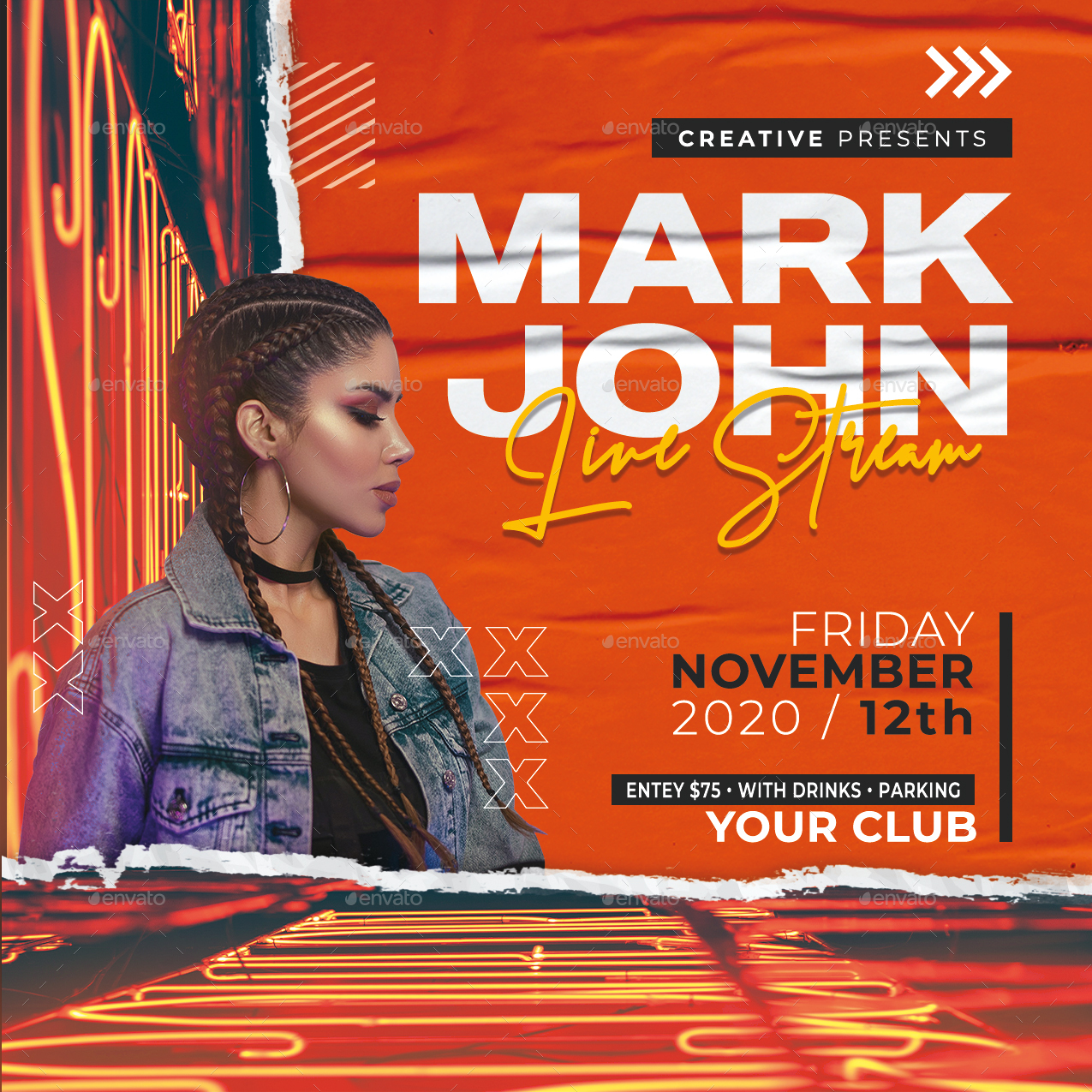 Artist Flyer, Print Templates | GraphicRiver