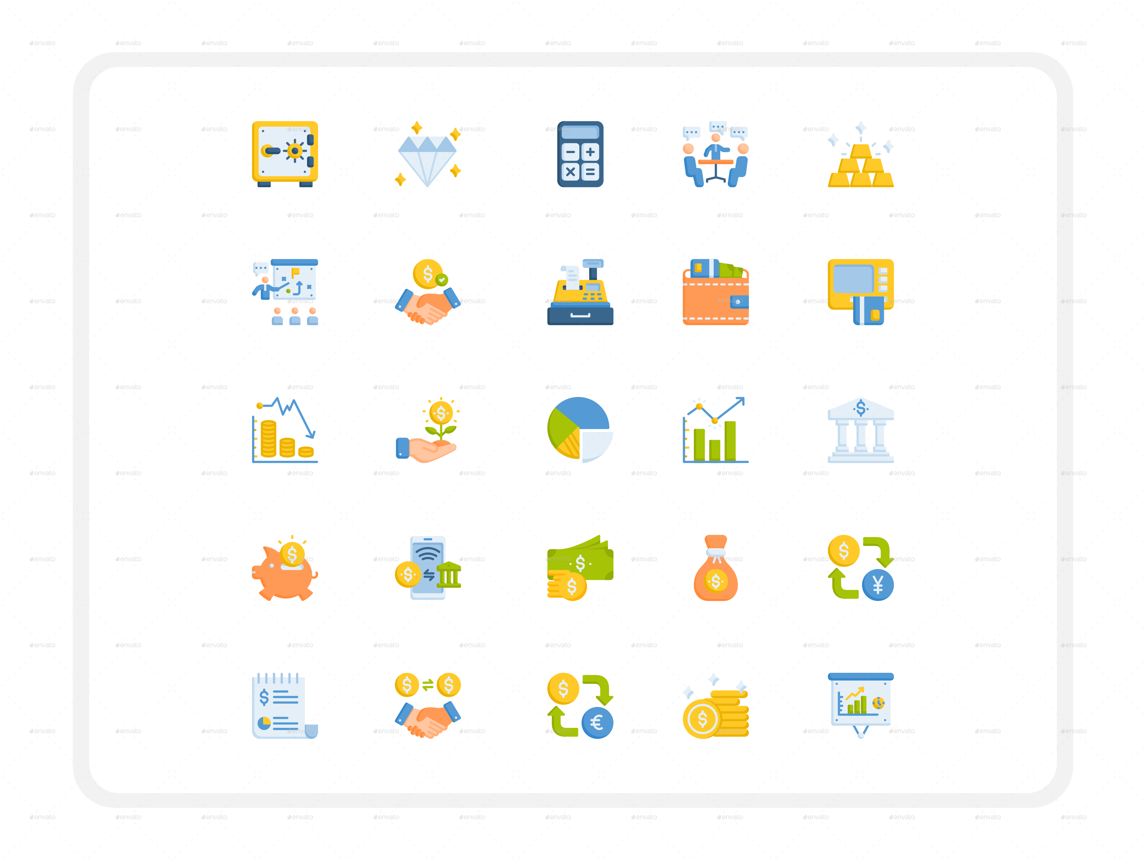 Business Icons Pack by Aficons | GraphicRiver