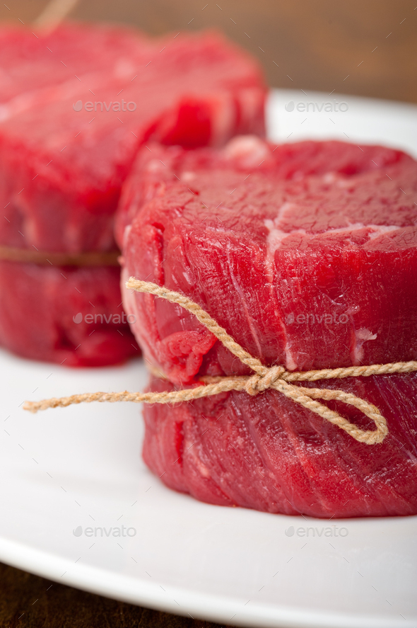 raw beef filet mignon Stock Photo by keko64 | PhotoDune