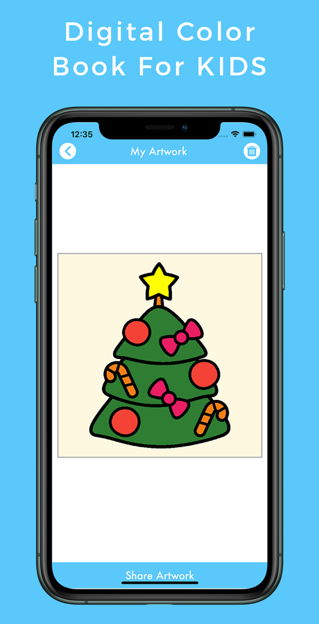 Digital Coloring Book for Kids - Kids Drawing App for Painting and ...