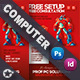 Computer Service Bundle Templates, Print Templates | GraphicRiver