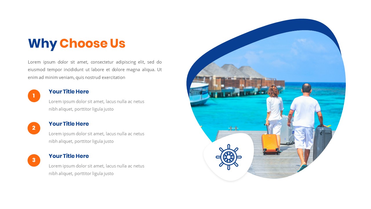 Royal Cruise - Cruise Ship Powerpoint Template, Presentation Templates