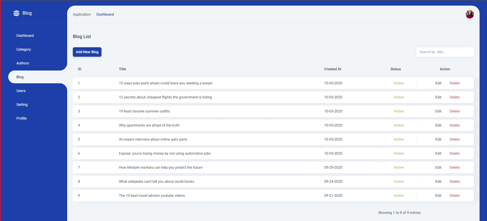 Flutter Blog App and Website, News App - Travel, News, Branding App ...