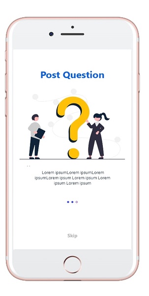 AskThrifty! Flutter UI Kit for Question and answer application by ...