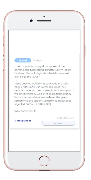 AskThrifty! Flutter UI Kit for Question and answer application by ...
