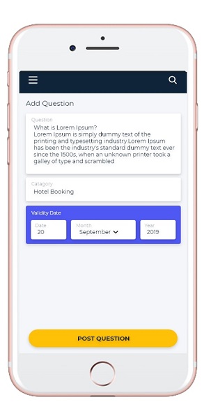AskThrifty! Flutter UI Kit for Question and answer application by ...