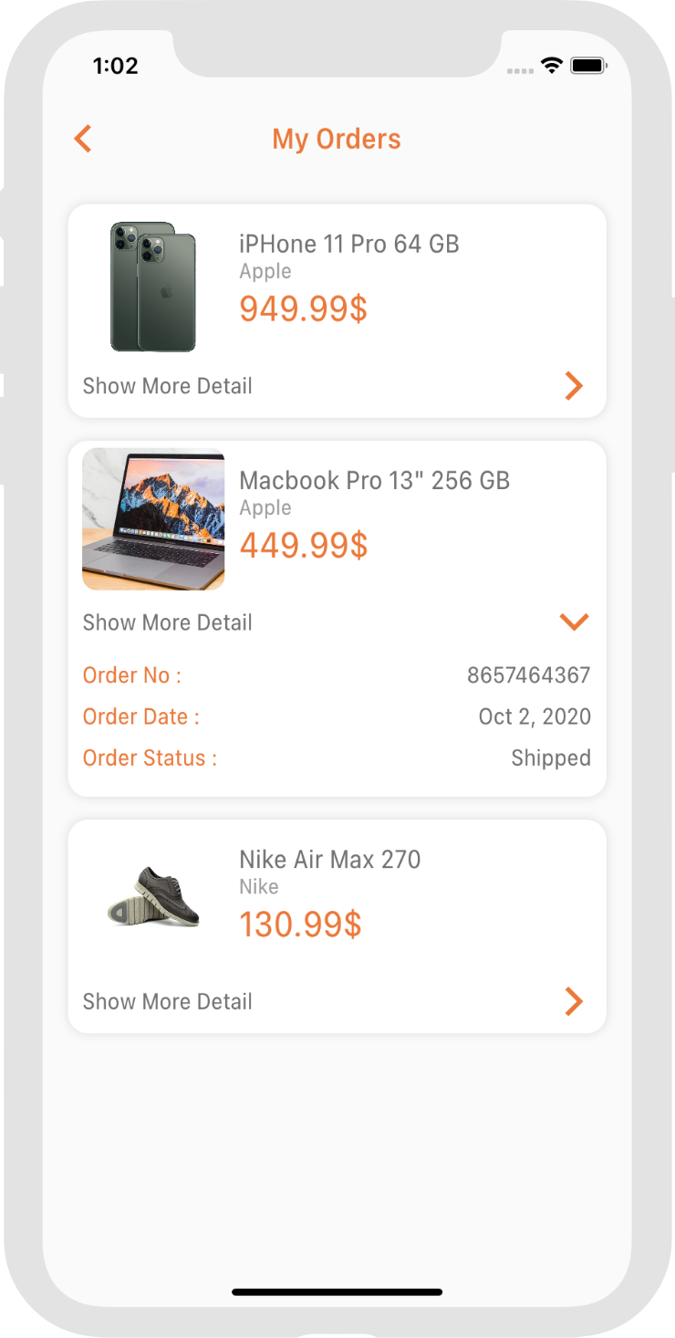 Flutter eCommerce App Flutter by XamDesign | CodeCanyon
