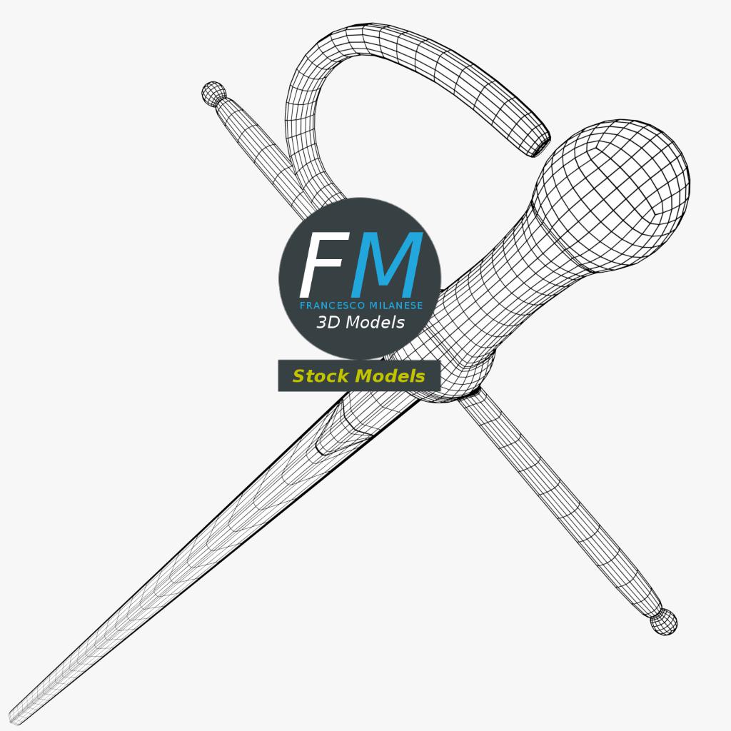 Bullfighter sword by FrancescoMilanese85 | 3DOcean