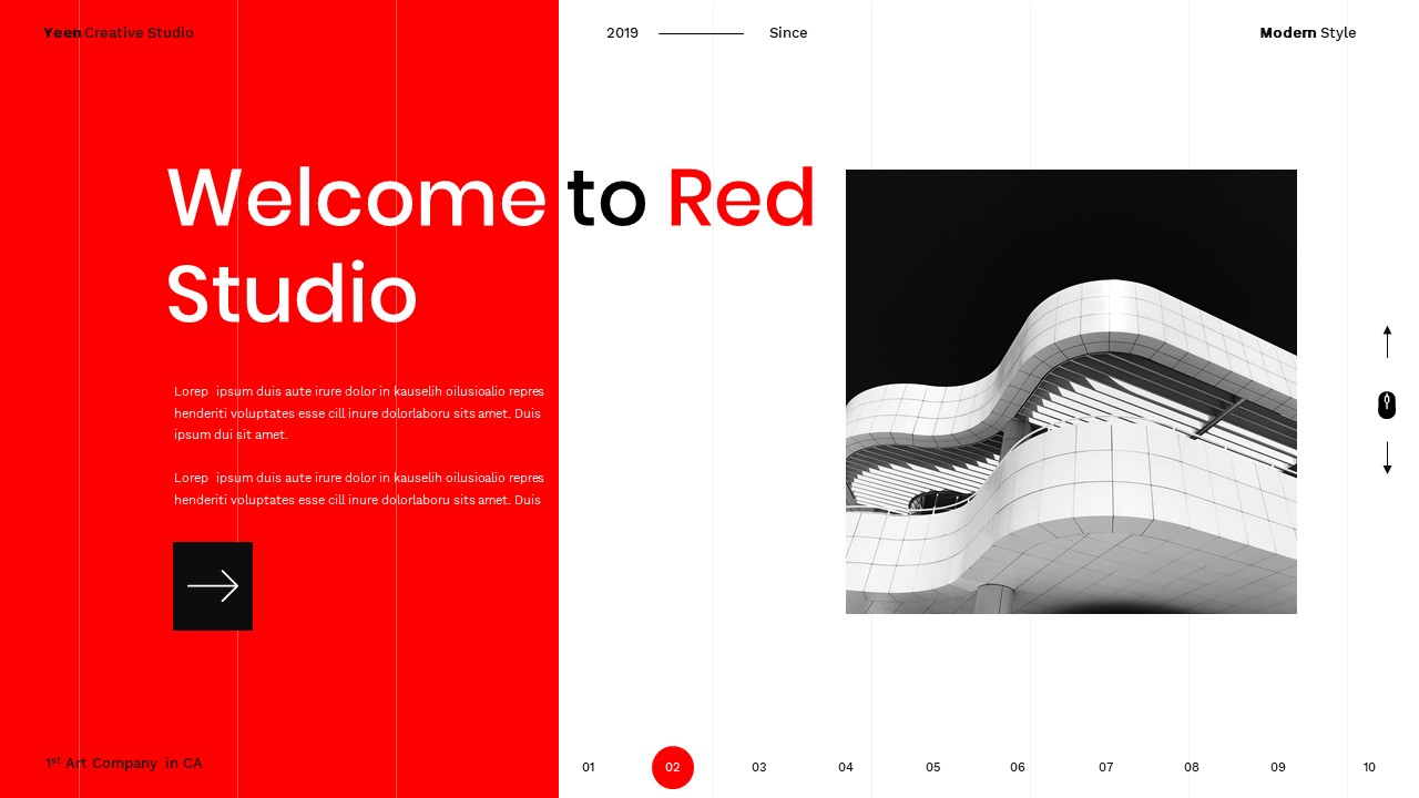 Red – Business Presentation Google Slides Template, Presentation Templates