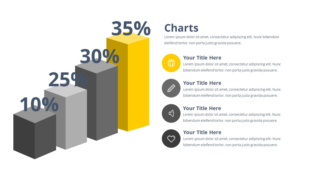 Stats Chart Powerpoint Presentation Template by loveishkalsi | GraphicRiver