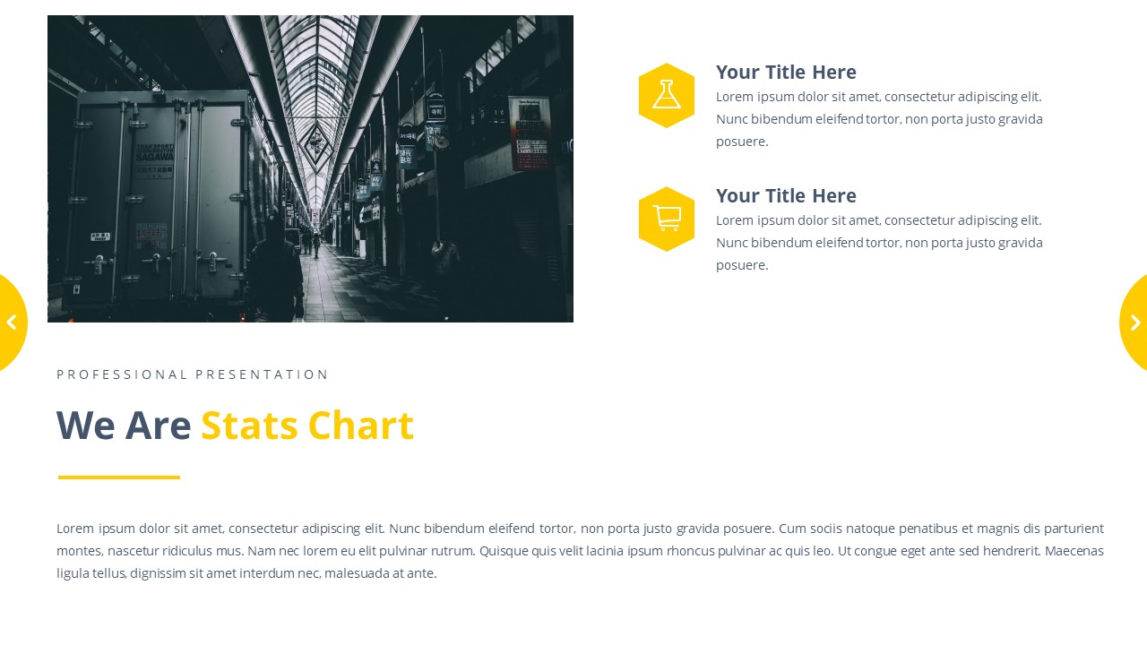 Stats Chart Powerpoint Presentation Template by loveishkalsi | GraphicRiver