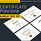 Certificate Bundle, Print Templates | GraphicRiver