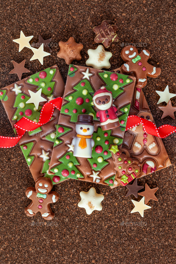 Christmas chocolates Stock Photo by BarbaraNeveu | PhotoDune