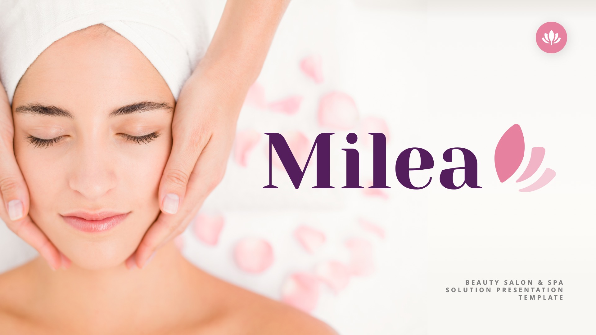 Milea - Beauty & Spa Solution Keynote Template, Presentation Templates