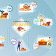 Treasure Hunt Infographic Set, Vectors | GraphicRiver