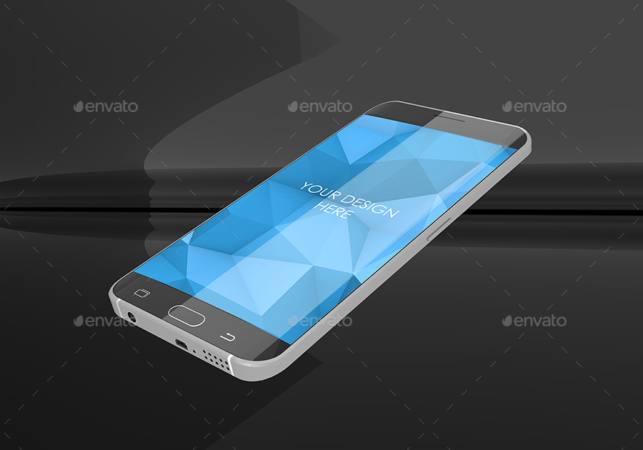 Black Smartphones Mock Up Set, Graphics | GraphicRiver