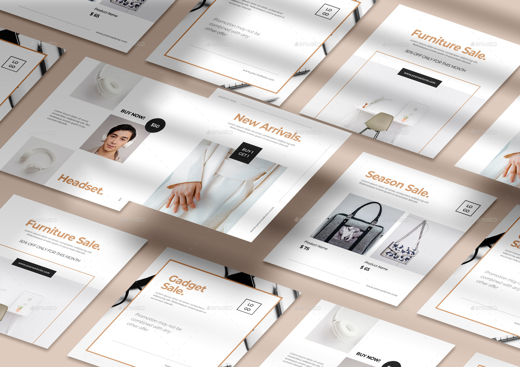 Instagram Post, Web Elements | GraphicRiver