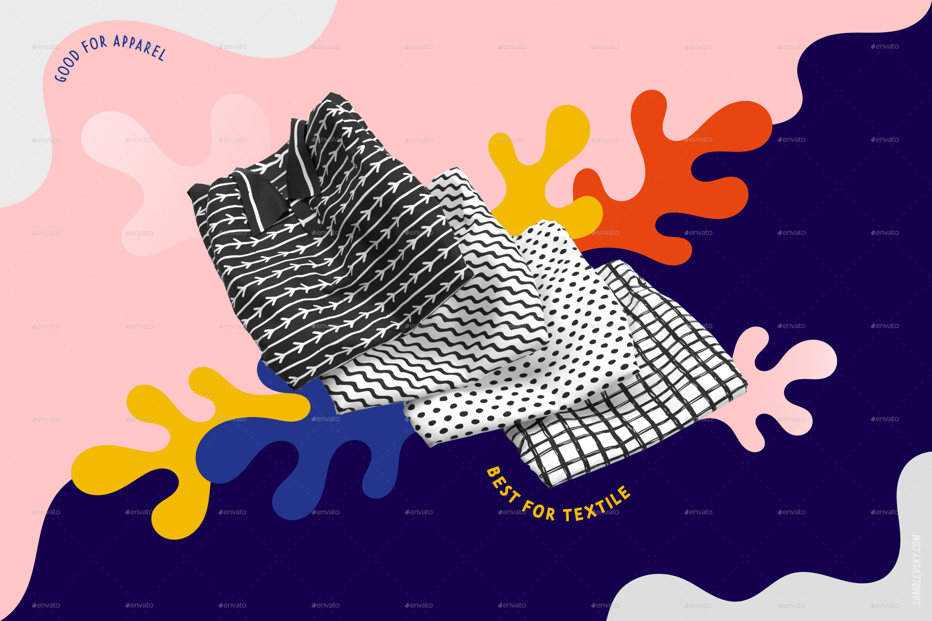 Handmade patterns bundle - 300 seamless patterns, brushes, and shapes ...