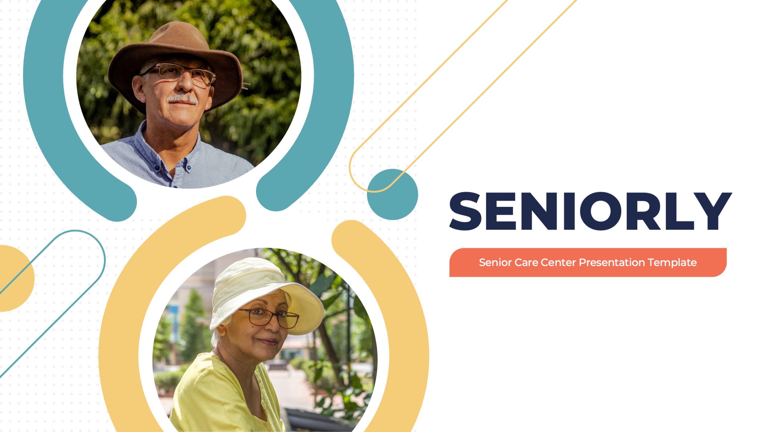 Senior Care Center PowerPoint Template, Presentation Templates ...