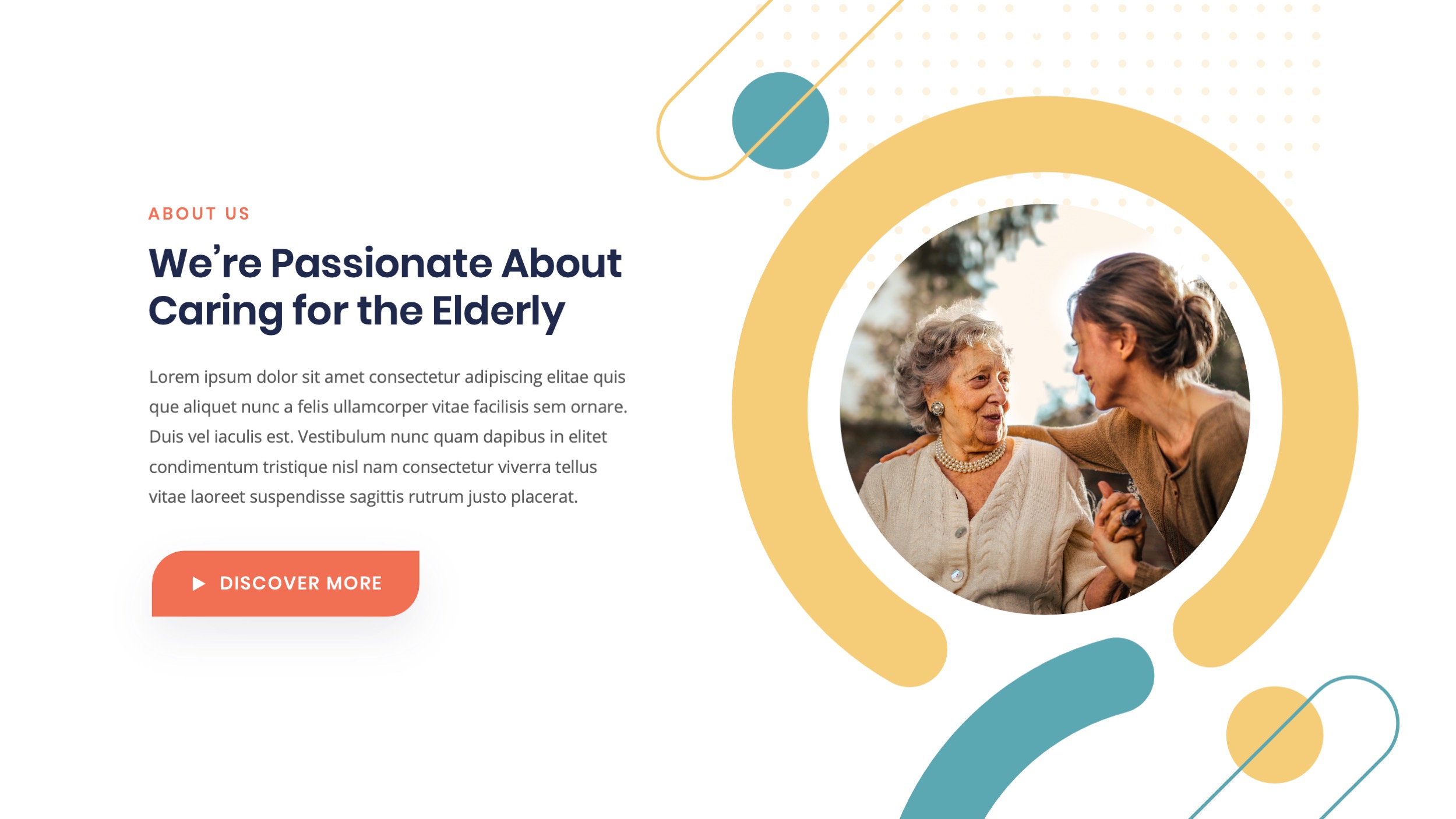 Senior Care Center PowerPoint Template, Presentation Templates ...