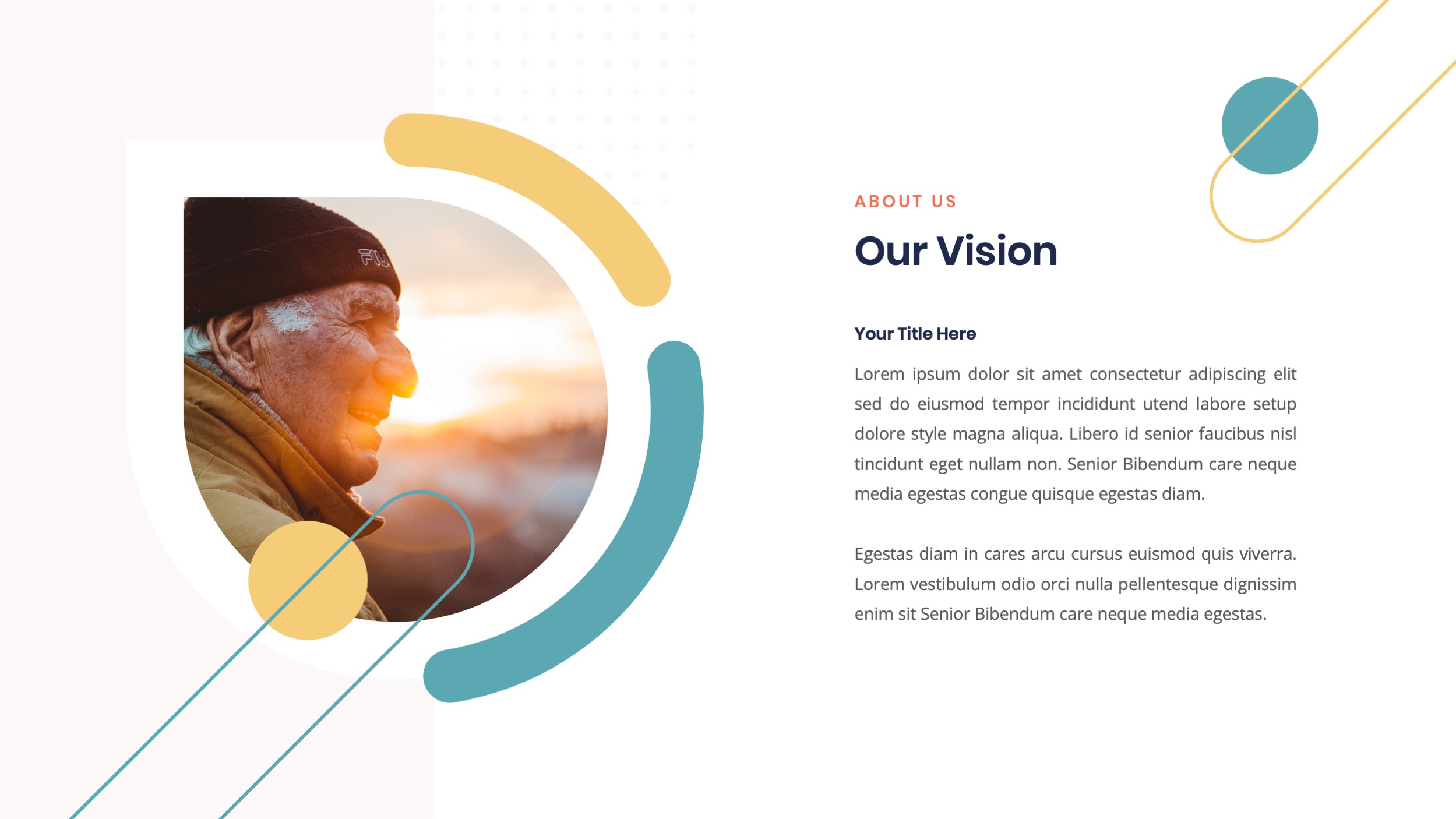 Senior Care Center PowerPoint Template, Presentation Templates ...