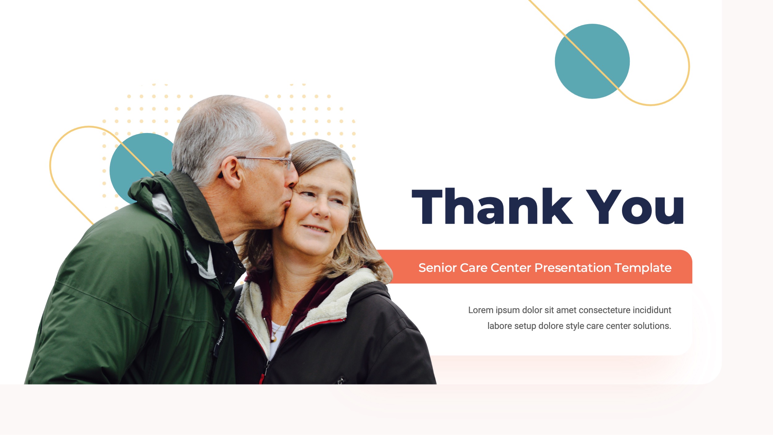 Senior Care Center PowerPoint Template, Presentation Templates ...