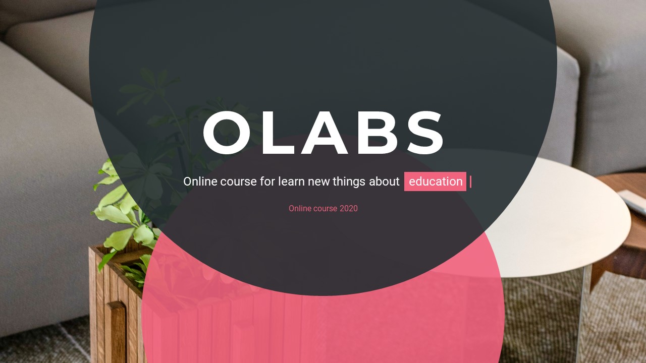 Olabs - Online Course Powerpoint Template, Presentation Templates ...
