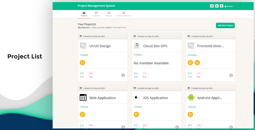 Project Management System in Asp.net C# MVC by DotNetExpert27 | CodeCanyon