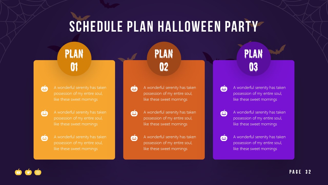 Halloween Party Powerpoint Presentation Template Fully Animated by RRgraph