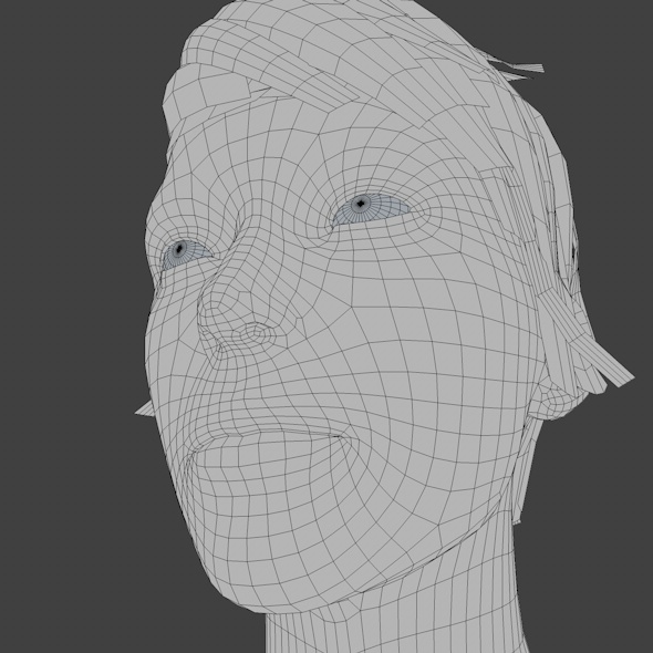 Female 3D Mesh by vfxmedialol | 3DOcean