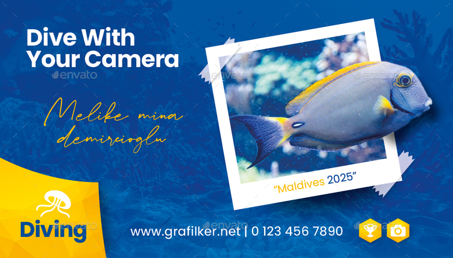 Ocean Diving Bundle Templates, Print Templates | GraphicRiver