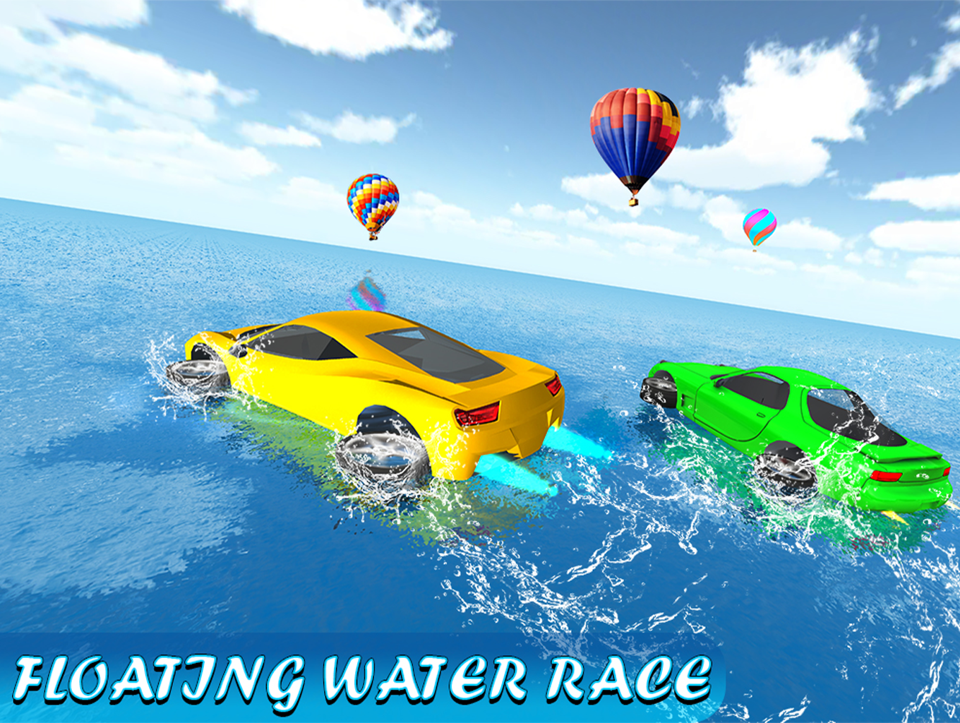 Water Floating Car Stunt Game Unity 3D by hyperOnStudios | CodeCanyon