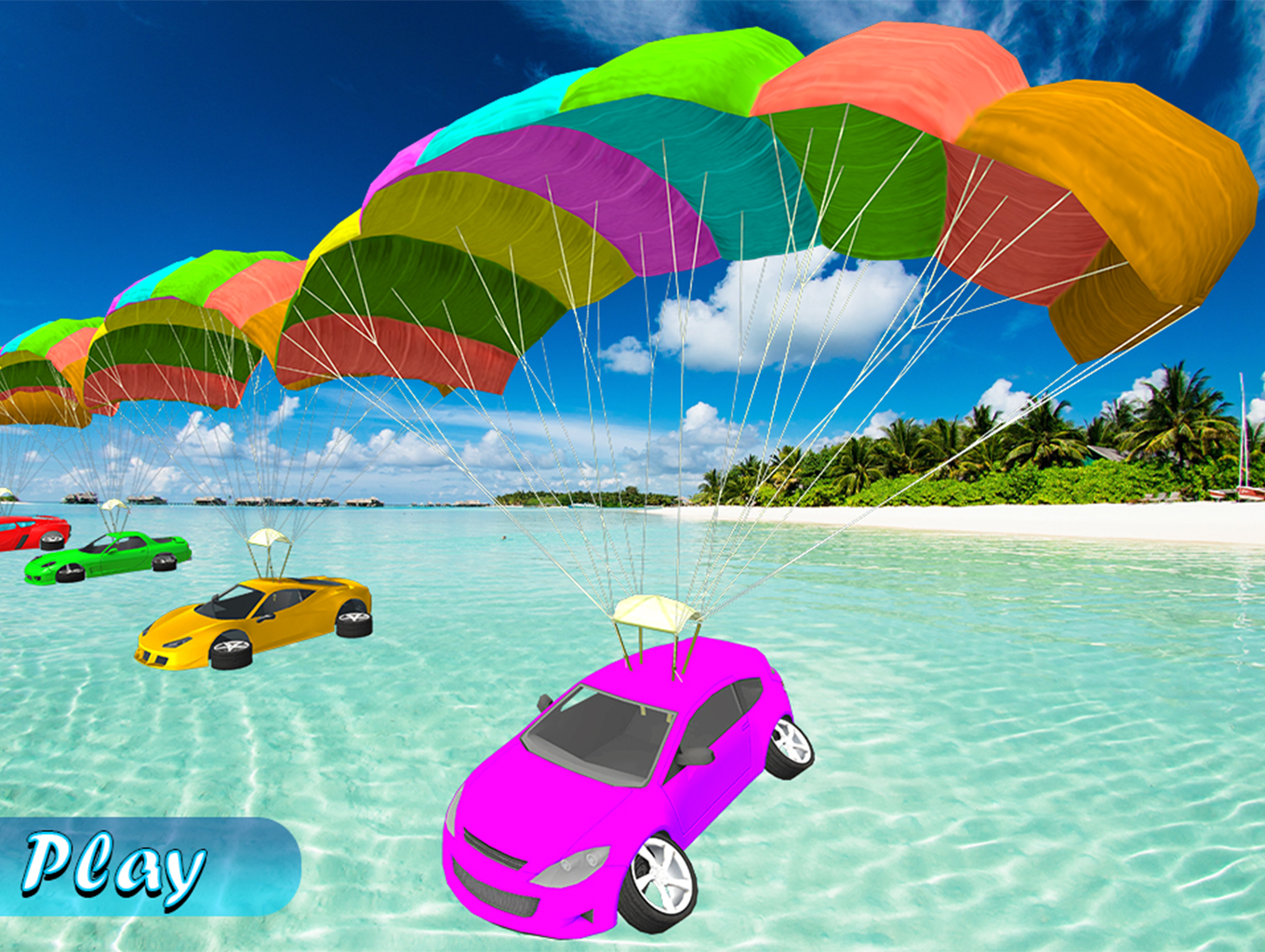 Water Floating Car Stunt Game Unity 3D by hyperOnStudios | CodeCanyon
