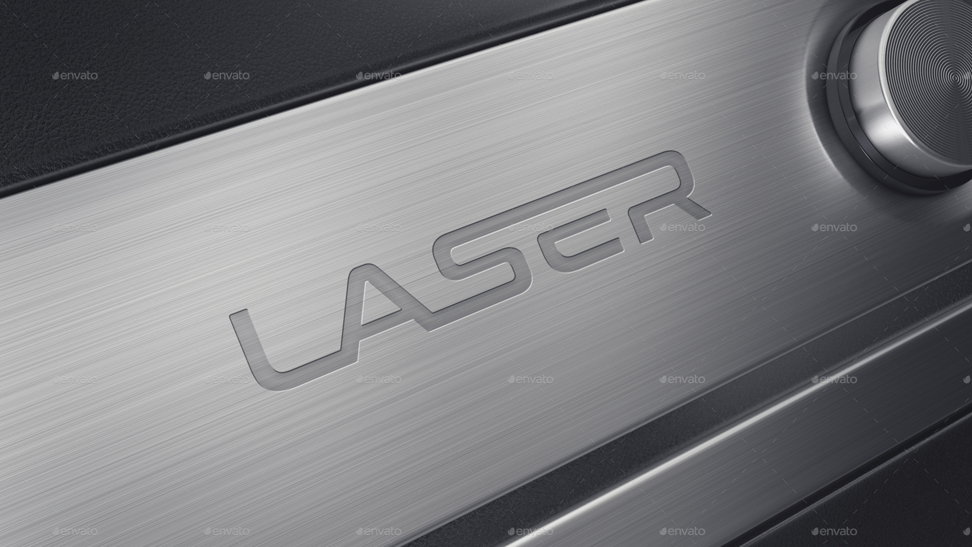 Metal Lasercut Logo Mockups, Graphics | GraphicRiver