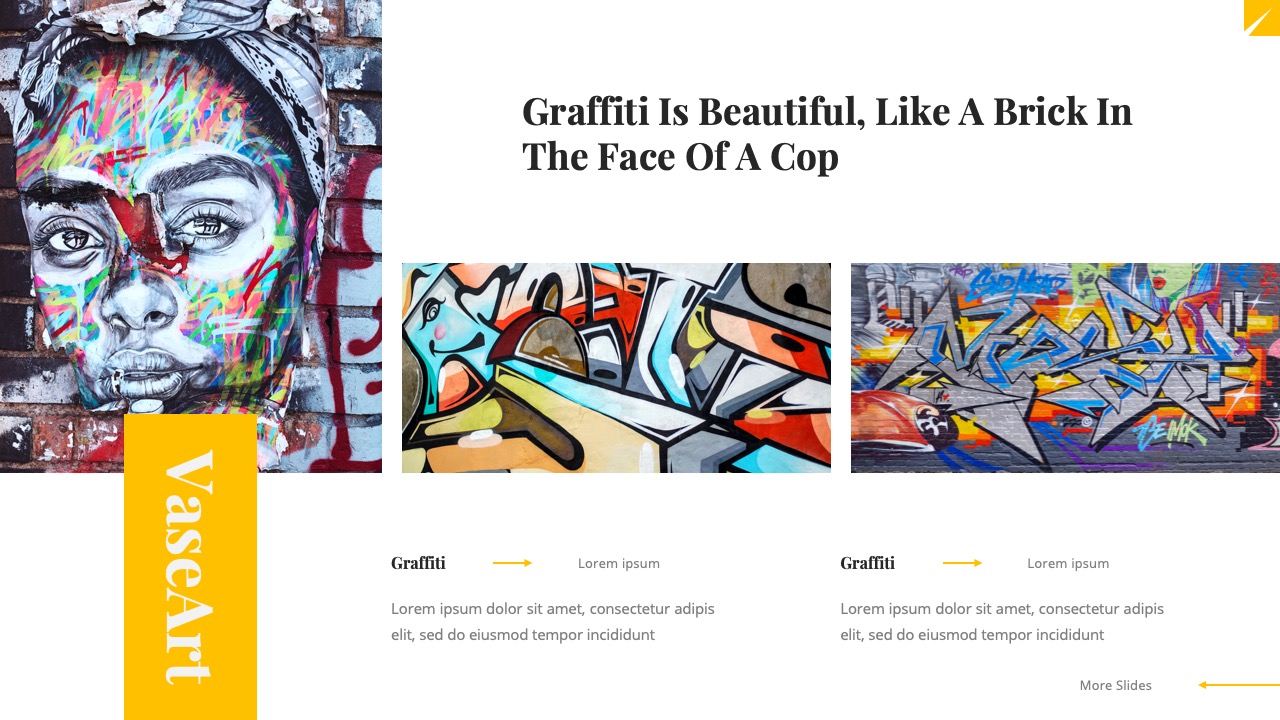 VaseArt - Graffiti Keynote, Presentation Templates | GraphicRiver