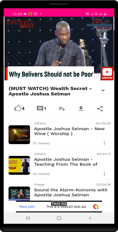 My Church App - Android & IOS Flutter Church Application by envisionaps