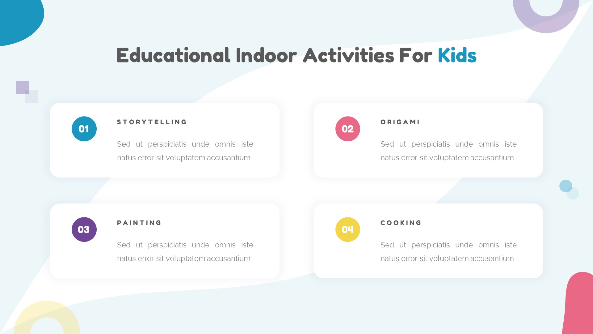 Kiddo - Kids PowerPoint Template, Presentation Templates | GraphicRiver