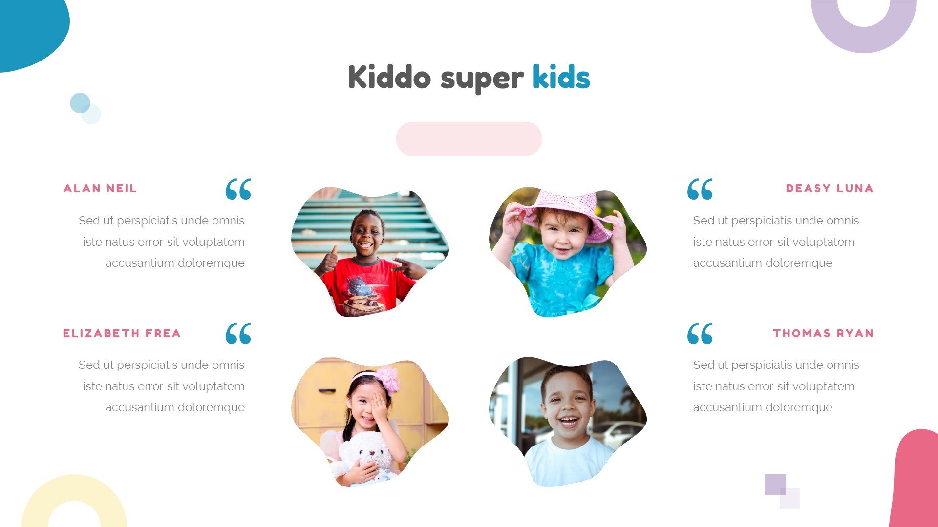 Kiddo - Kids Google Slides Template, Presentation Templates | GraphicRiver