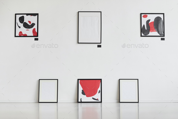 Modern Art Gallery Background Stock Photo by seventyfourimages | PhotoDune