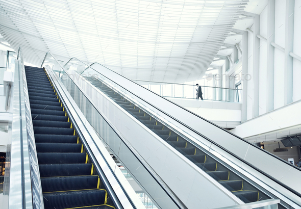 escalator Stock Photo by leungchopan | PhotoDune