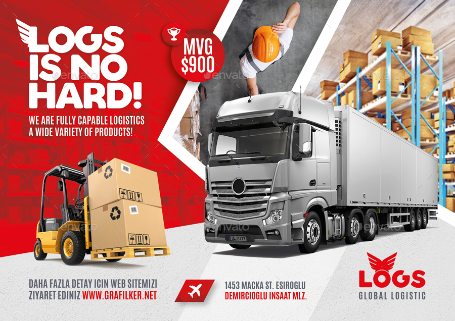 Logistics Bundle Templates, Print Templates | GraphicRiver