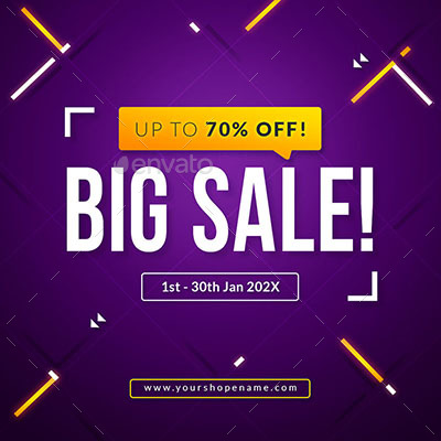 Multipurpose Sales Social Media Post, Web Elements | GraphicRiver