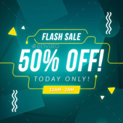 Sales Social Media Post, Web Elements | GraphicRiver