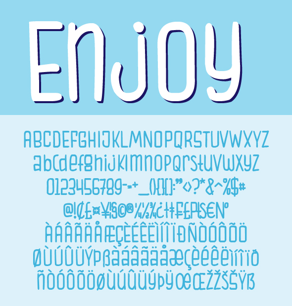 Enjoy, Fonts | GraphicRiver
