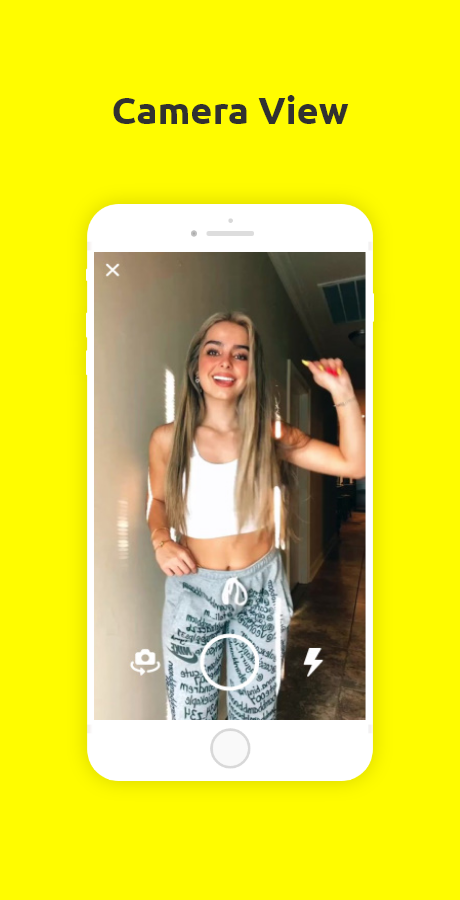 ChatSnap - Snapchat clone social network friend face filters chat ...