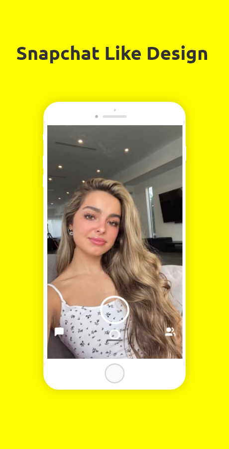 ChatSnap - Snapchat clone social network friend face filters chat ...