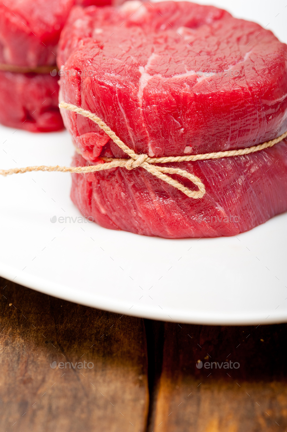 raw beef filet mignon Stock Photo by keko64 | PhotoDune
