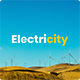 Electricity - Wind & Solar Energy Google Slides Template, Presentation ...