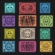 Paper Flags of Day of Dead, Vectors | GraphicRiver