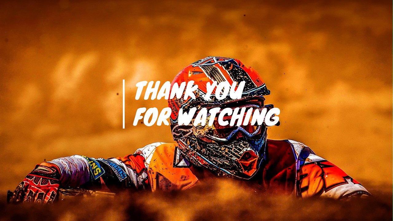 X-Trail - Motocross PowerPoint Template, Presentation Templates ...